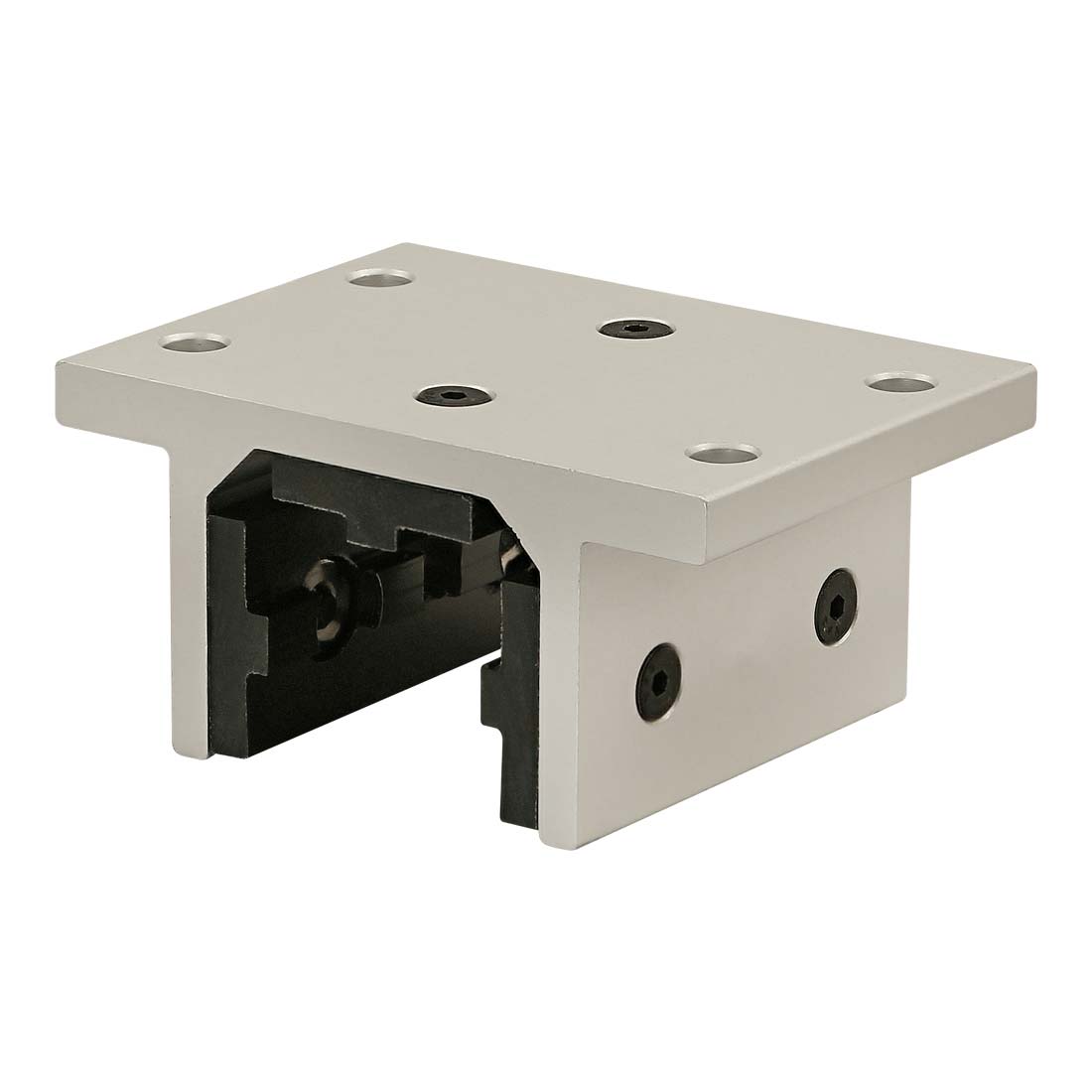 40 Series 3 Slot Mount - Double Flange Short High-Cycle Linear Bearing ...