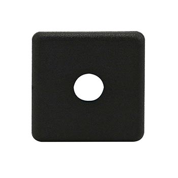 15 Series End Cap with Push-In Fastener (2030-PLAIN)
