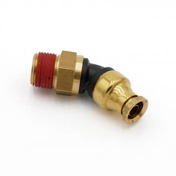 PAQ54-DOTS 45 Degree Male Elbow Swivel | Composite Push to Connect | Alkon