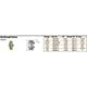 Push-Quick Bulkhead Union, 5/32", Pack of 5 (PQ-BU05-PKG)