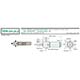 1-1/2" Bore S/S Cylinder, Trunnion Mount, Rotating Rod (TDR-24-1 1/2)