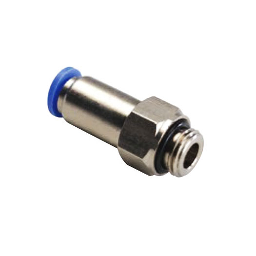 6mm Tube x 1/8" BSPP Thread - Meter Out - Check Valve Straight (PCVC ...
