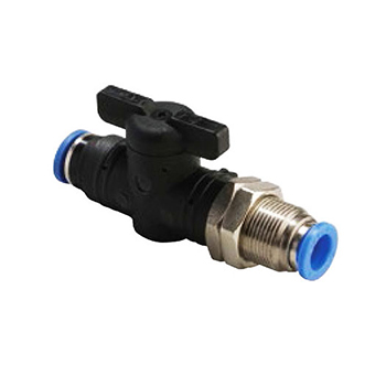 12mm Tube x 10mm Tube - Ball Valve Bulkhead Union (GBM 60-1210)