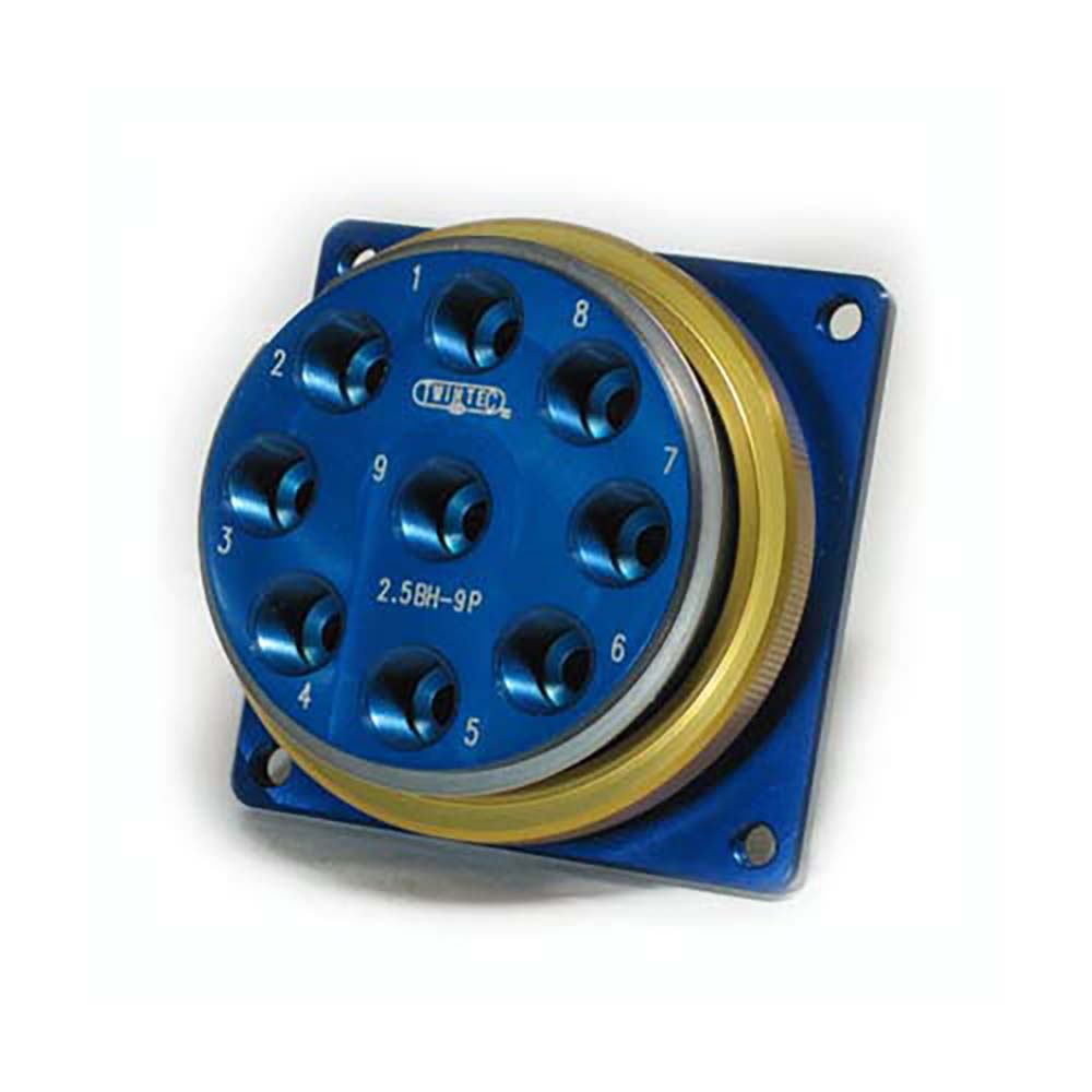 2.5" Series Connector Assembly, 54 Lines M3 Ports (2.5BH-54-M3-REV-B)