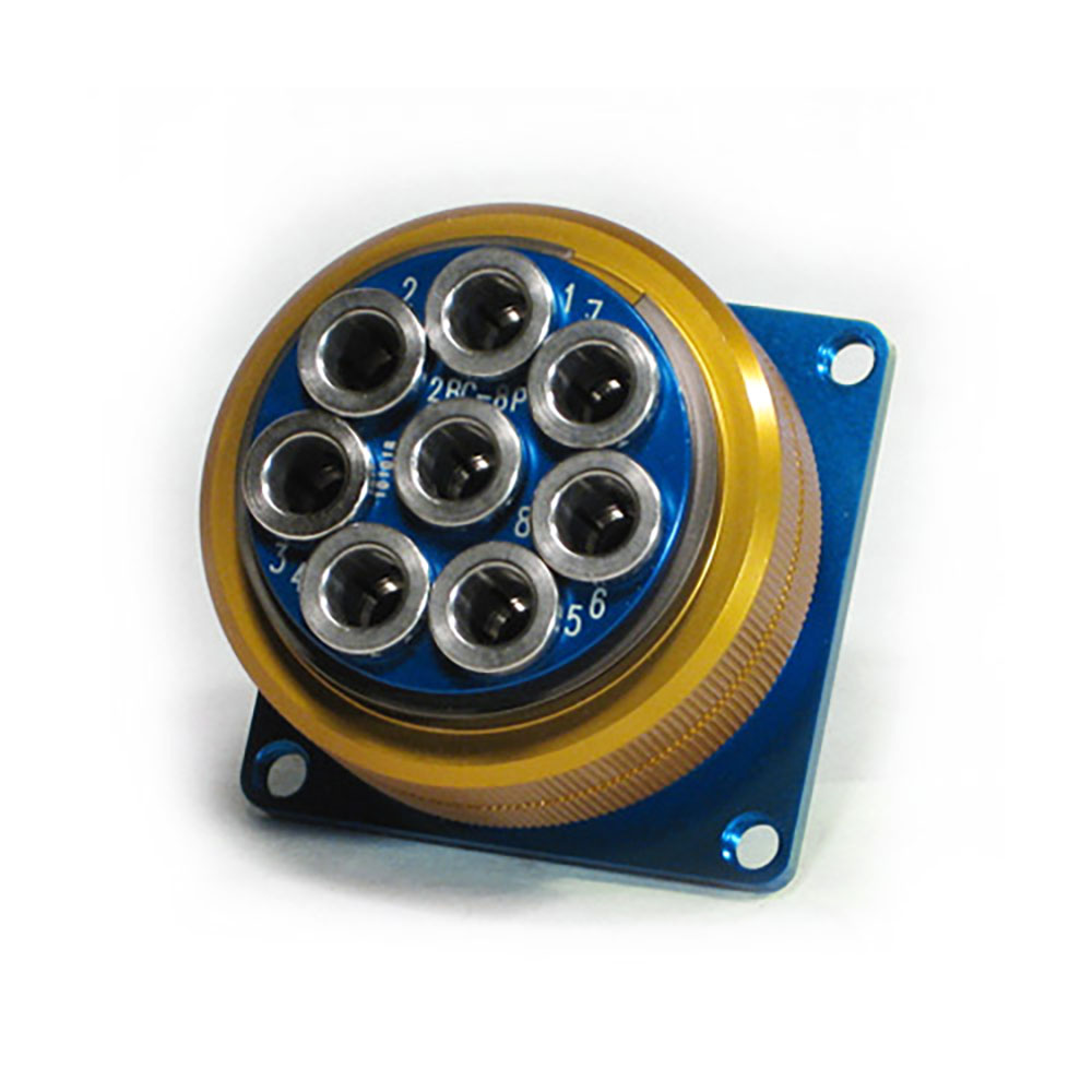 2" Series Connector Assembly, 8 Lines 5/32" (4mm) PTC Fittings (2BC-8-16)